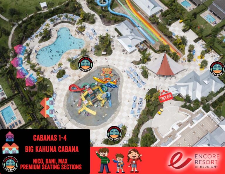 Private Cabanas - Encore Resort at Reunion